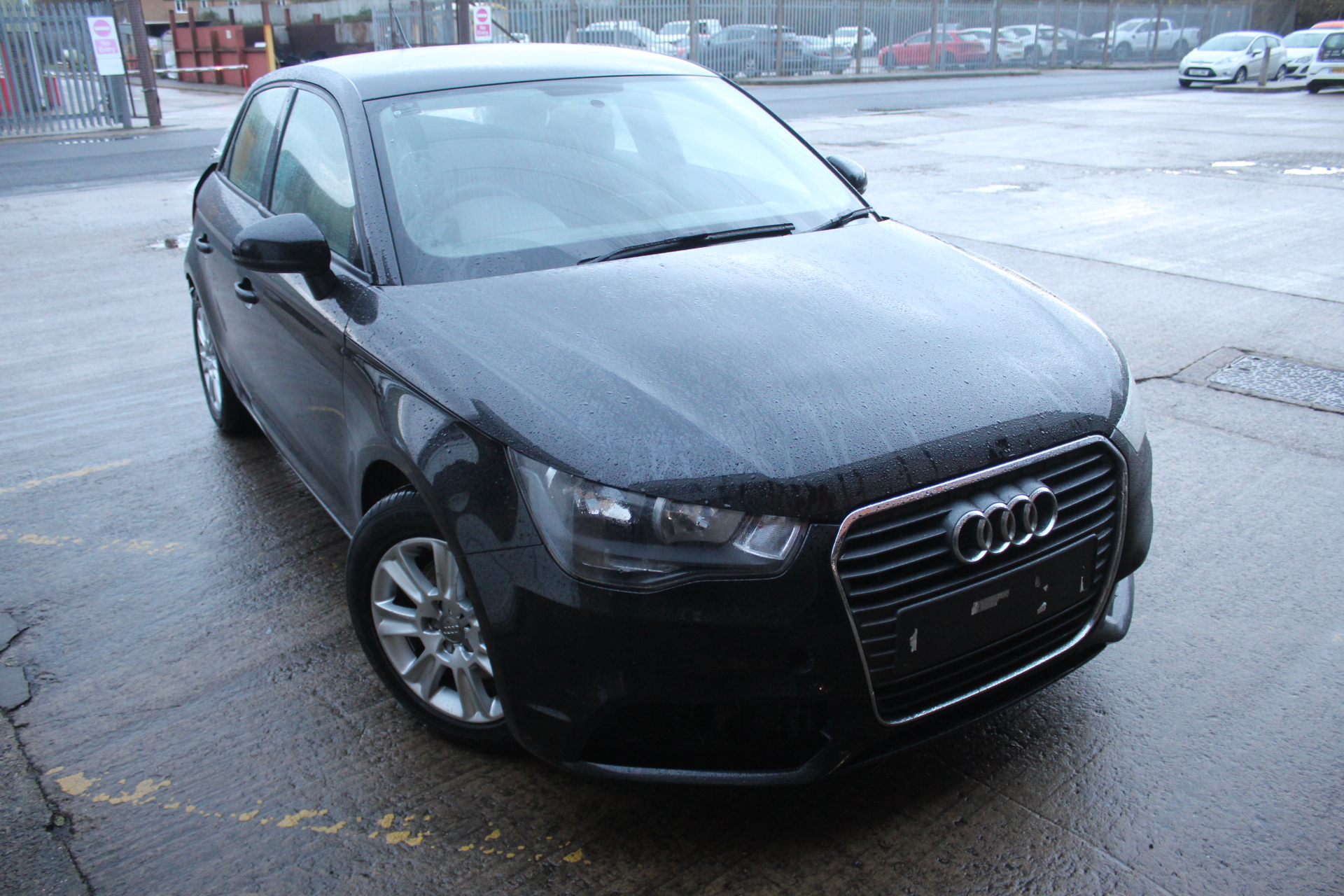 Audi A1 8X NS Left Door Wing Mirror Glass Frame Trim Black 8X0857239E ...