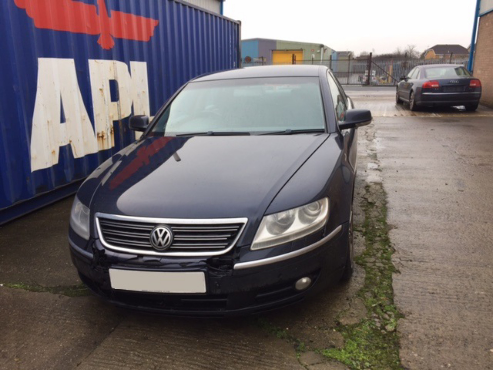 VW Phaeton D1 d1 os ajuste de la consola central trasera derecha ...